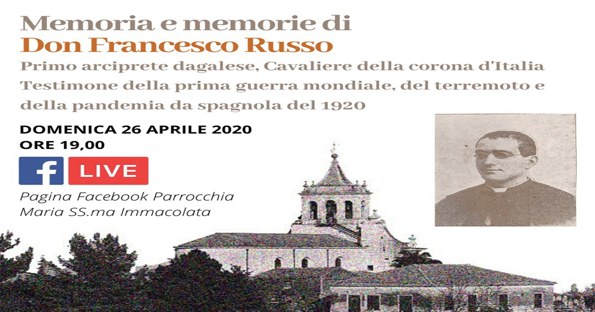 Dagala del Re. Memoria e memorie di don Francesco Russo - Diocesi di ...